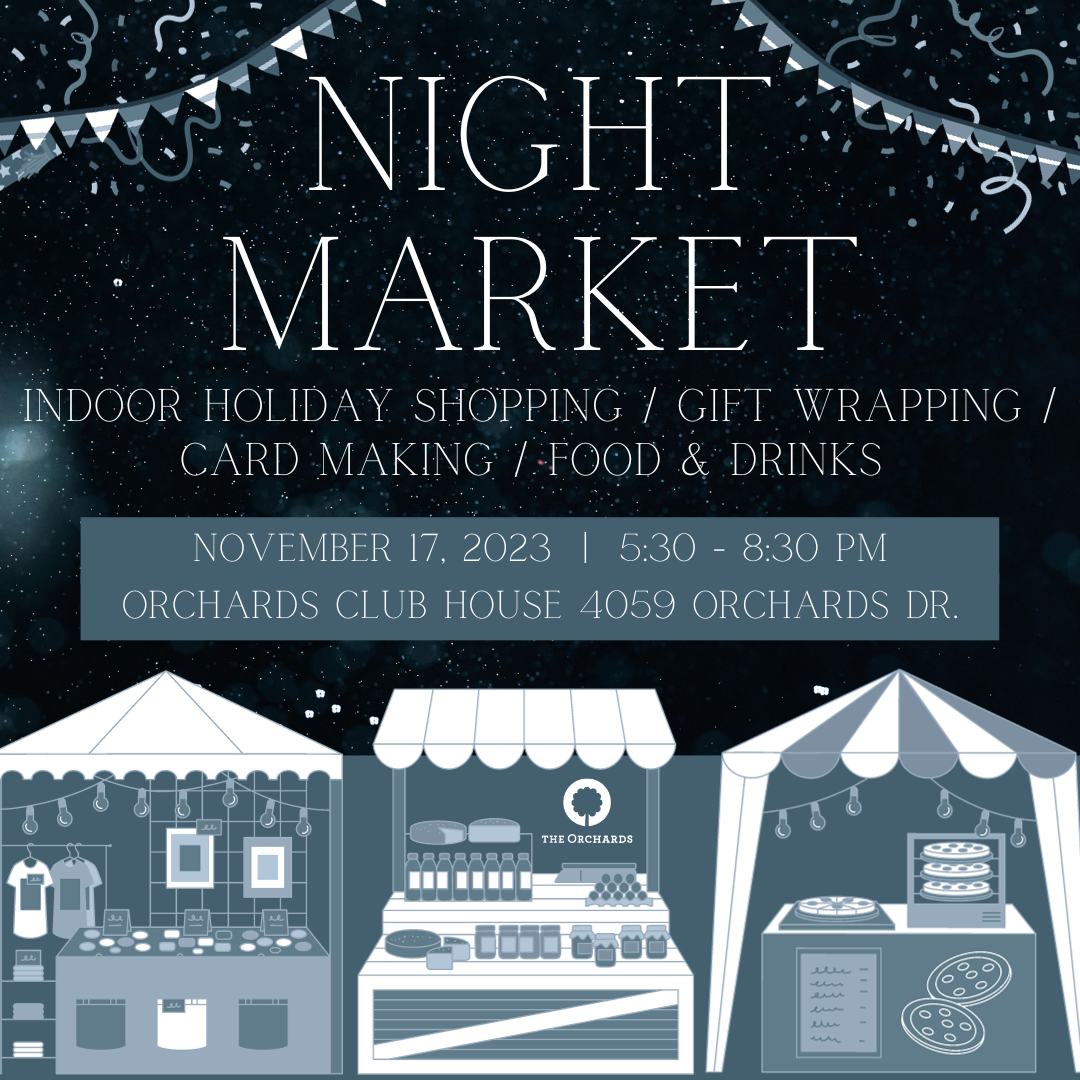Club House Social: Night Market – The Orchards